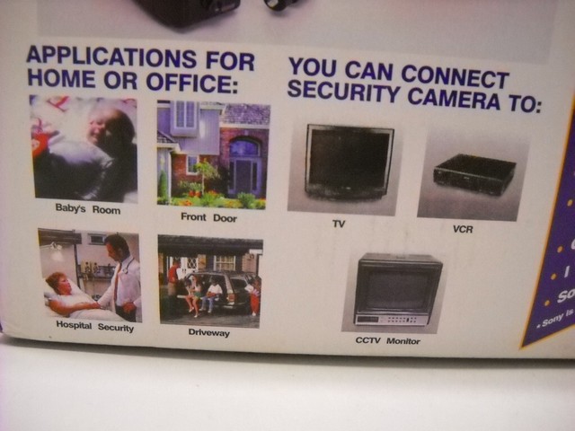 Remington 2.4 GHz Wireless Security Camera Sony Chip Technology Model ...