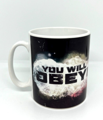 Doctor Who Ceramic Coffee Mug - Dalek 'You Will Obey' - BBC 2009 RARE ...