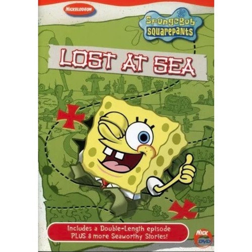 Spongebob Squarepants - Lost at Sea (DVD, 2003, Checkpoint Security Tag ...