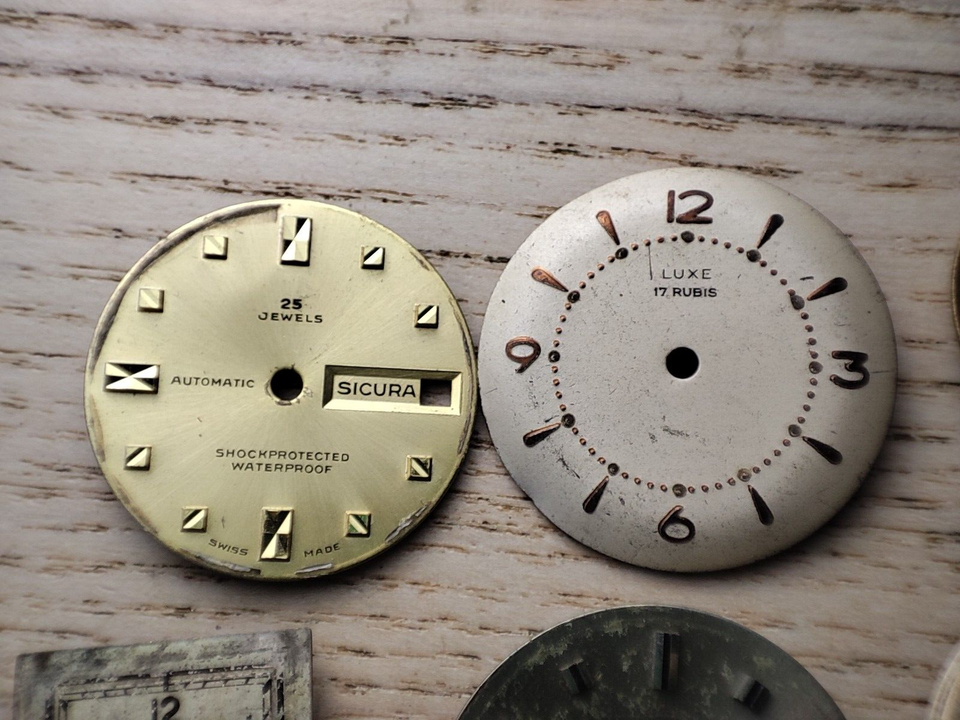 lotto di quadrante dell'orologio ekla, oten, soletta, lusso, sicura ...