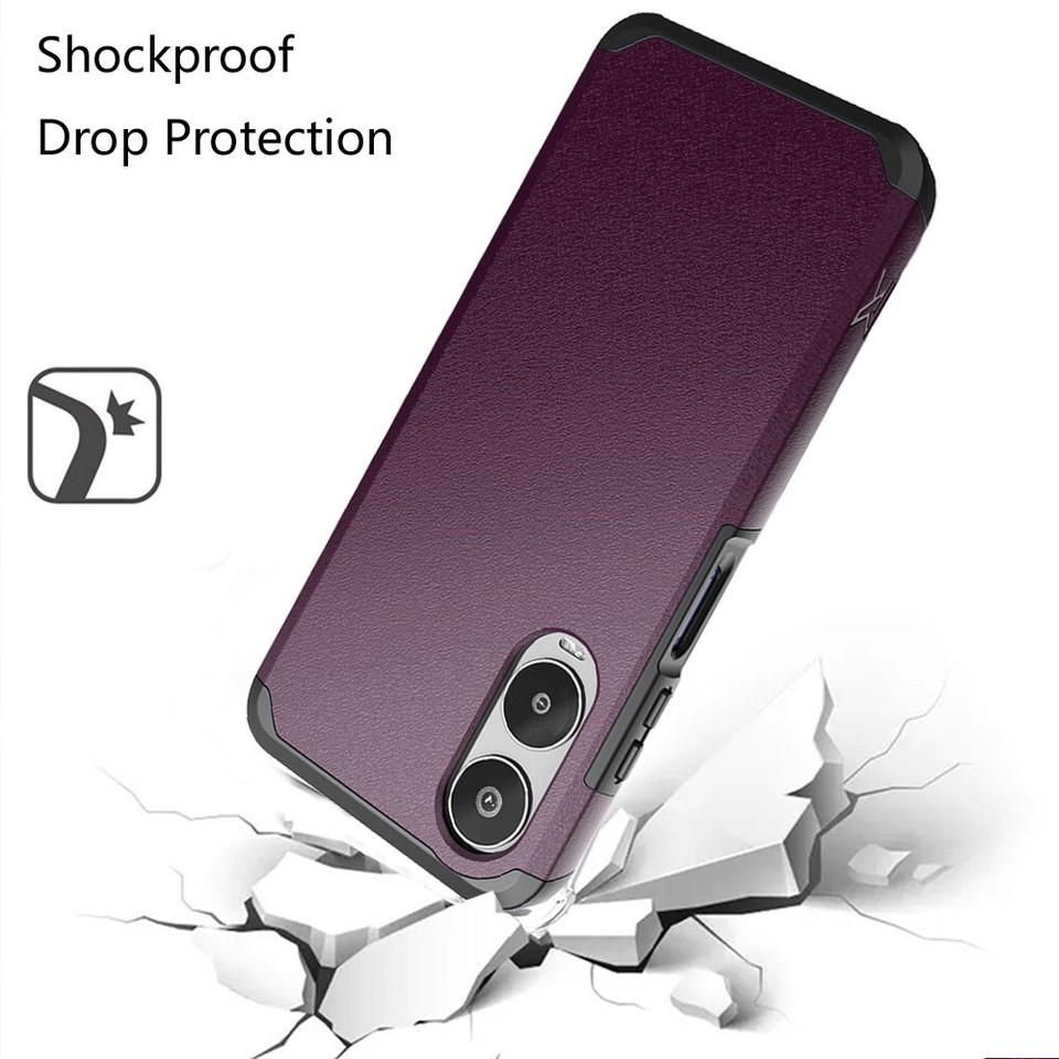 For AT&T Verge (SL219A) Phone Case Dual Layer Hard Hybrid Cover ...