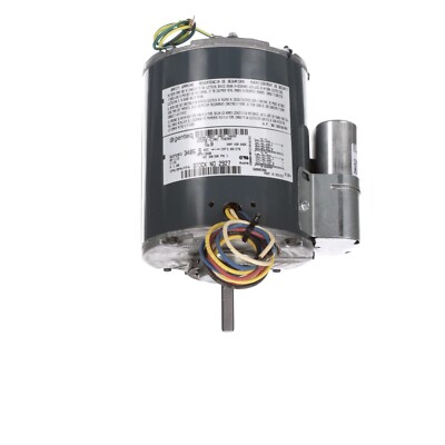 Genteq 2927 Condenser Fan Motor, 1/12 HP, 1 Ph, 60 Hz, 115 V, 1550 RPM ...