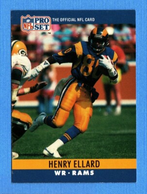 1990 Pro Set #164 Henry Ellard Rams | eBay