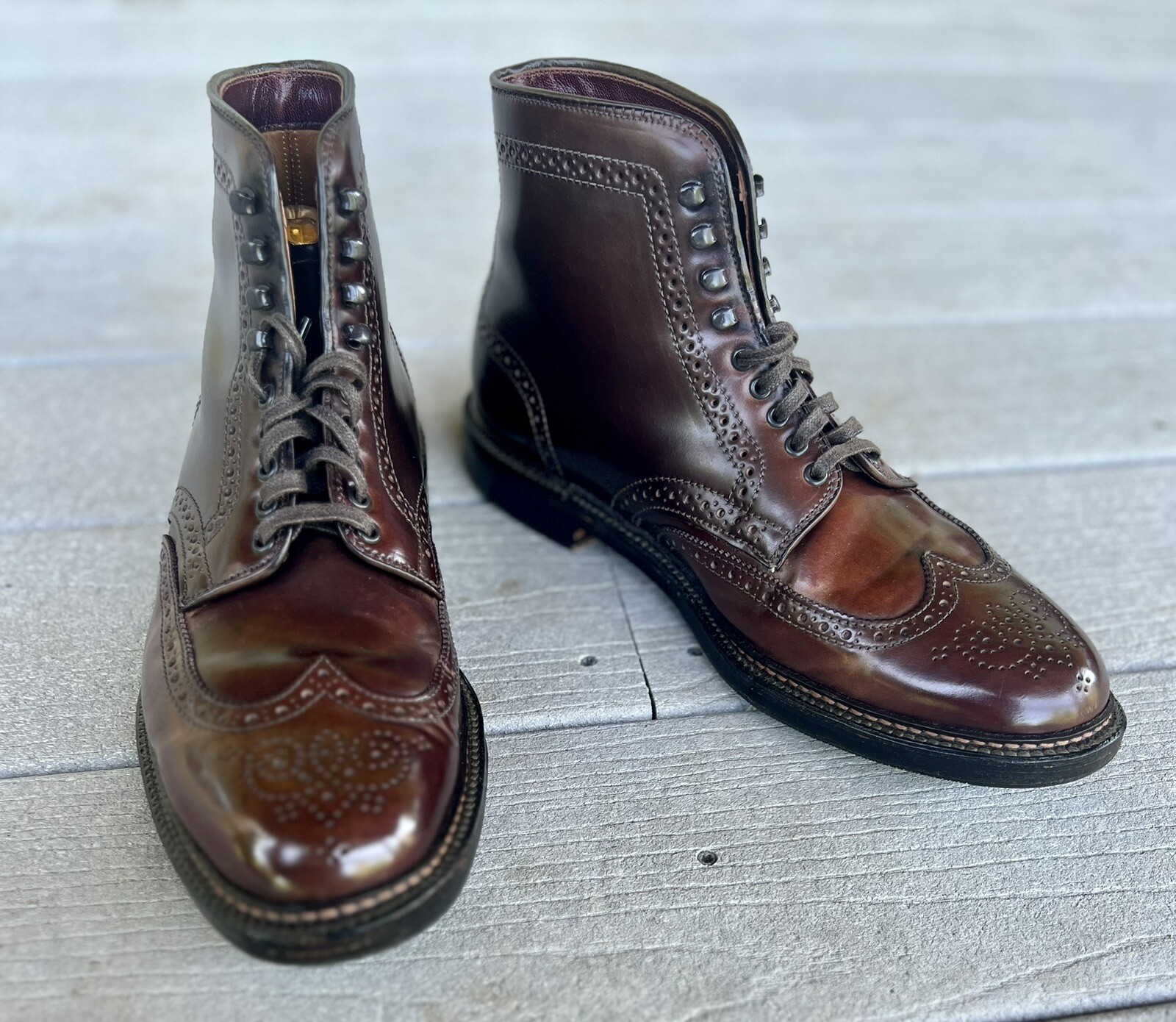 Alden Wingtip Shell Cordovan Boots Barrie Last 4461H … - Gem