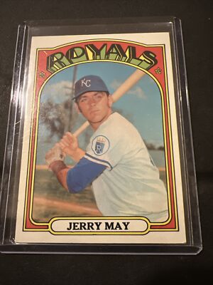 1972 Topps Baseball Card #109 Jerry May - Mid Grade - VG/EX! | eBay