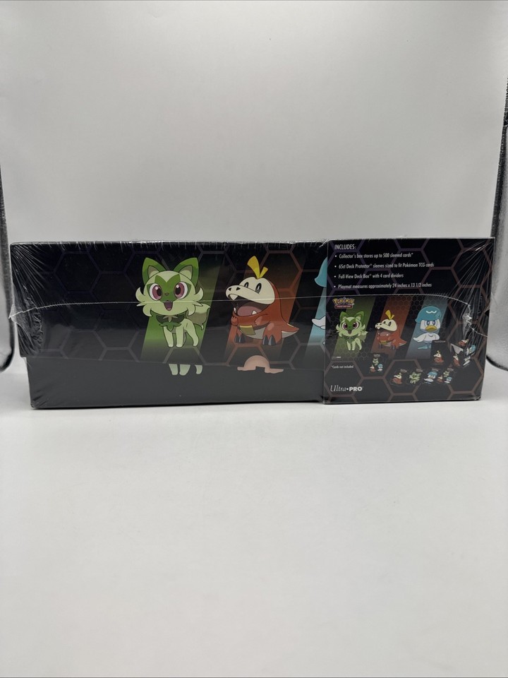 POKEMON TCG ULTRA PRO PALDEA REGION FIRST PARTNER ACCESSORY BUNDLE ...