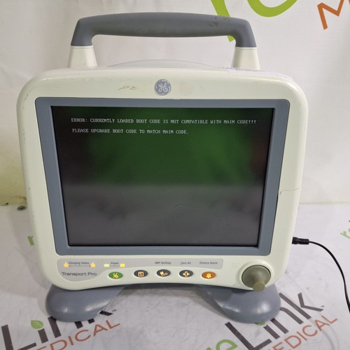 GE Healthcare Transport Pro Patient Monitor | eBay