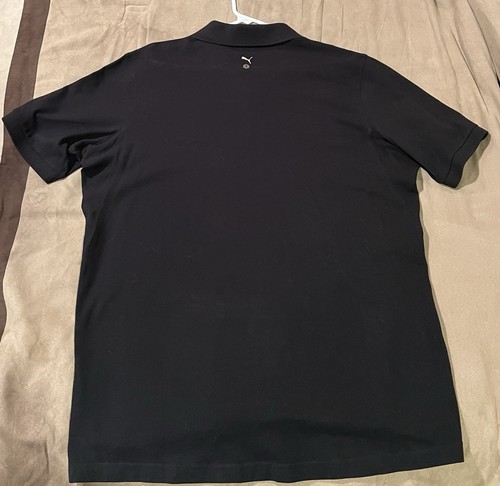 Puma Polo Black Mens Size Large | eBay