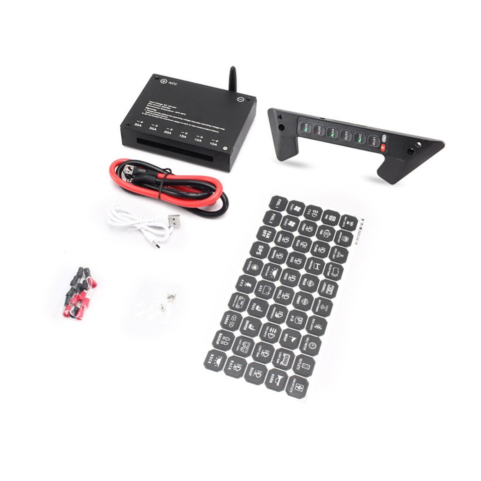 Grab Handle Switch Panel For Chevrolet Silverado 6 Gang Wireless Light ...
