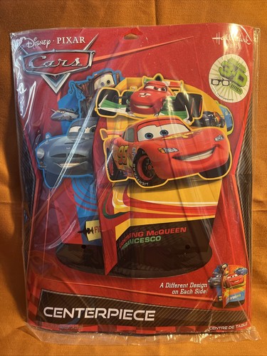 NEW Disney Pixar Cars 3D Cardboard Table Centerpieces Birthday Party ...