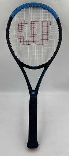 Wilson Ultra Power 103 Adult Tennis Racket - Black, Grip Size 3 3/8", 9 ...