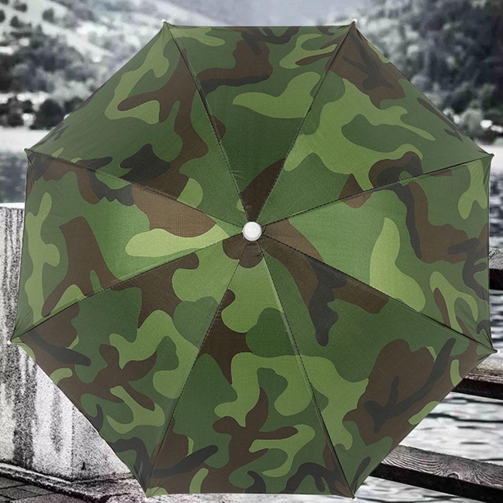 Multi Color Novelty Umbrella Hat Brolly For Golf Fishing Head C Hunting ...