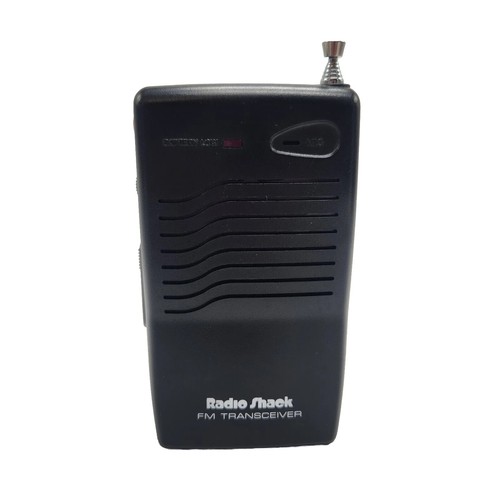 RADIO SHACK 49MHz FM walkie-talkie TRC-509 hand-held transceiver | eBay