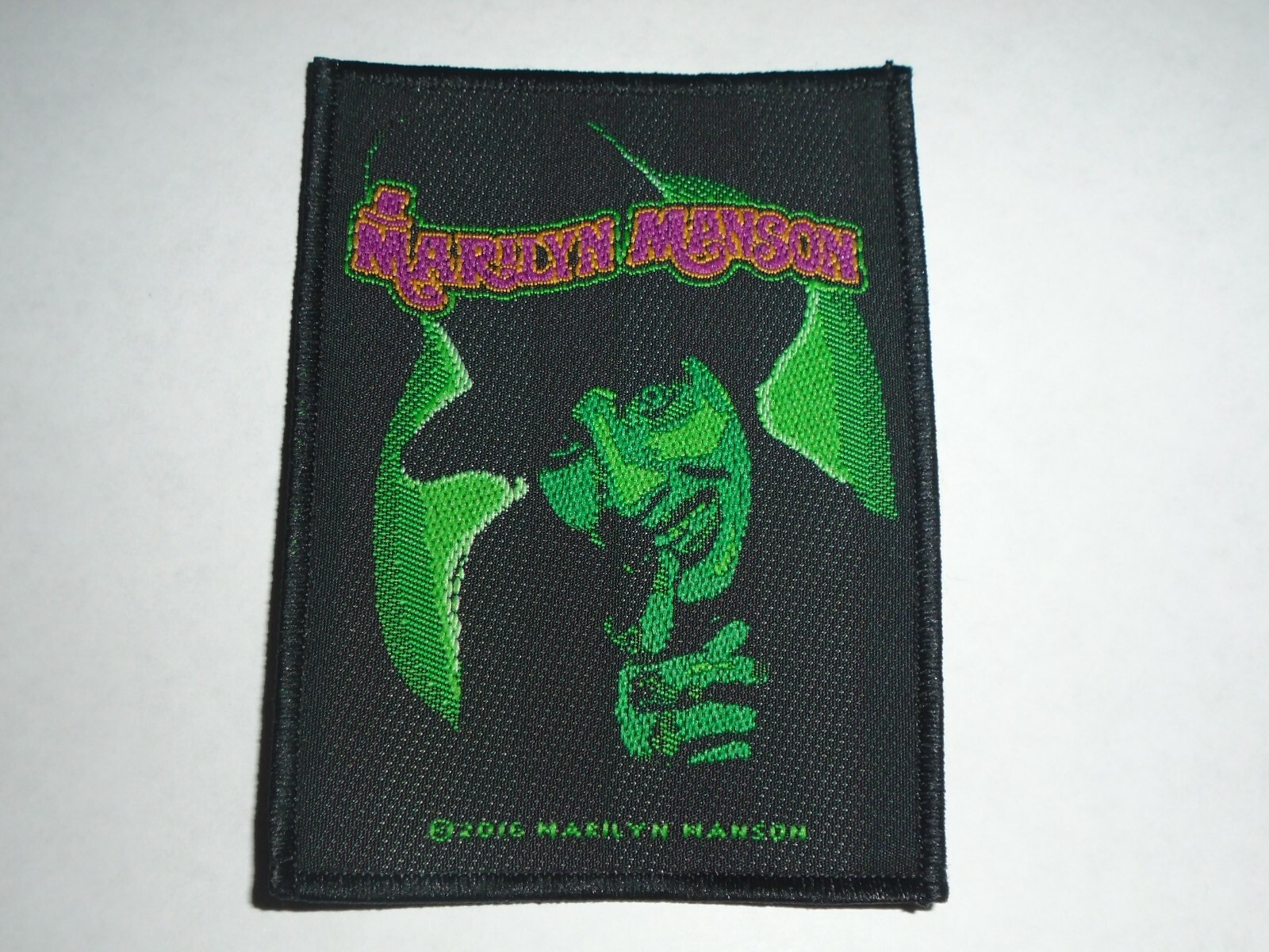 MARILYN MANSON WOVEN PATCH | eBay