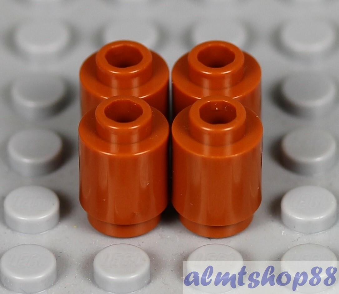 LEGO - 1x1 Round Bricks - PICK YOUR COLORS - Cylinder Tubes Cones 3062 ...