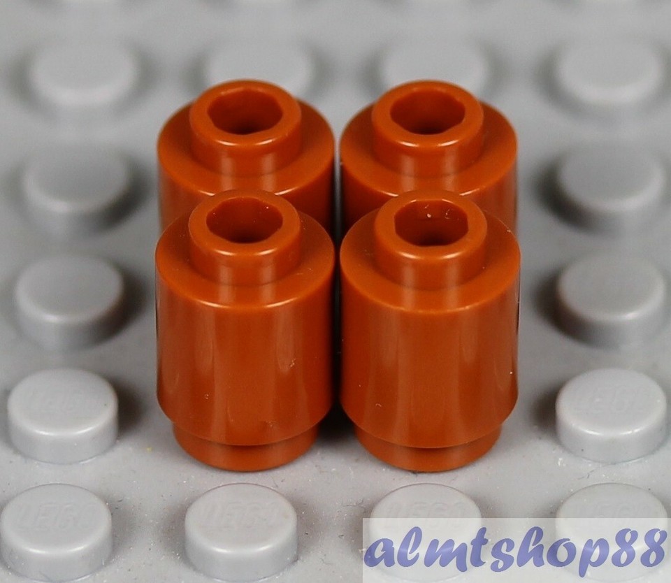 LEGO - 1x1 Round Bricks - PICK YOUR COLORS - Cylinder Tubes Cones 3062 ...