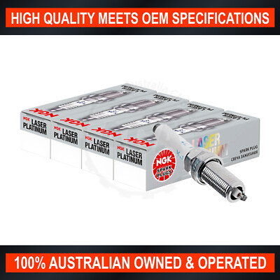Pack of 4 Platinum NGK Spark Plugs (PFR5N-11) | eBay Australia