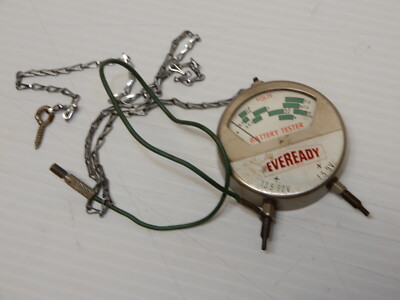 VINTAGE EVEREADY BATTERY TESTER | eBay