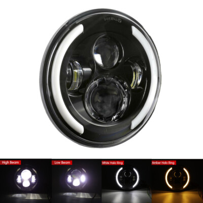 7"inch LED Headlight High Low for Yamaha V-Star XVS 650 950 1100 ...