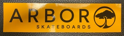 ARBOR SKATEBOARD SKATE SNOWBOARD DECAL STICKER | eBay