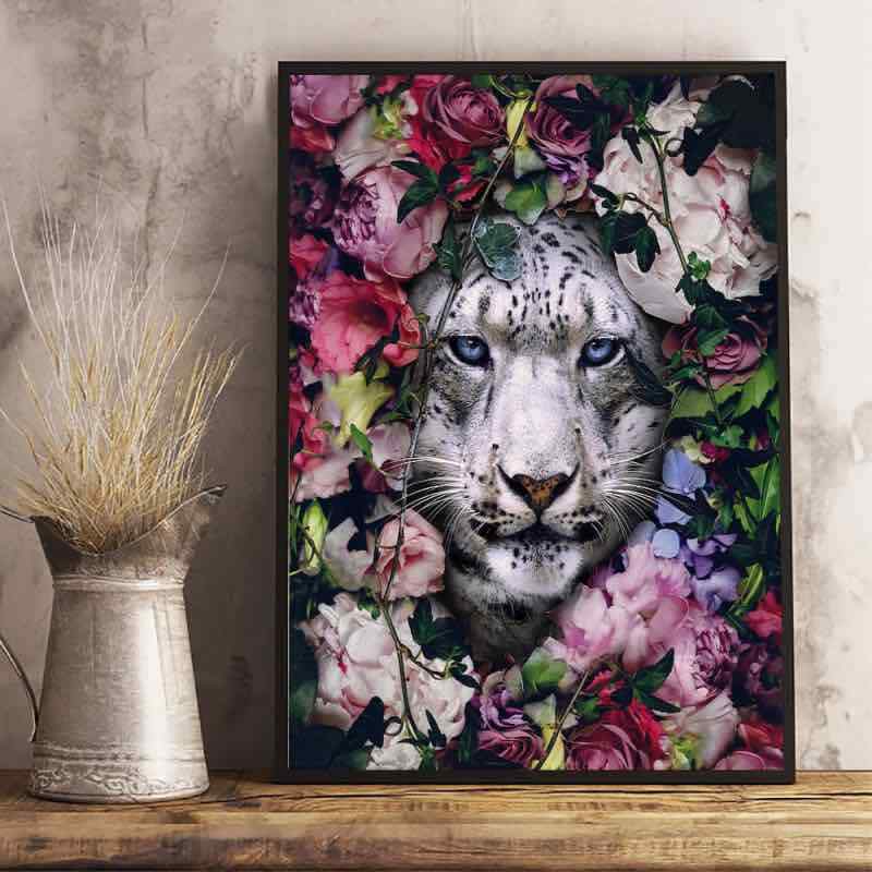 Abstract Wild Animal Paintings