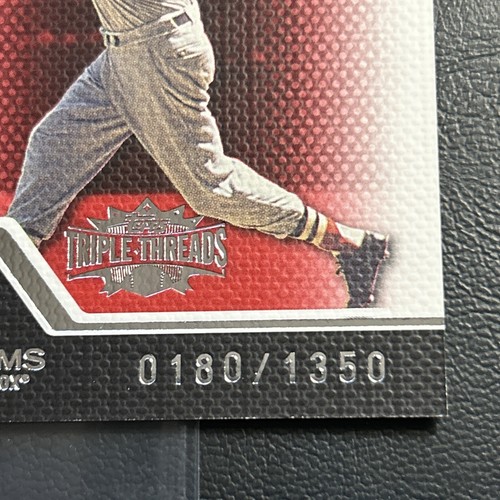 Btt 2008 Topps Triple threads /1350 #130 Ted Williams Boston Red Sox | eBay