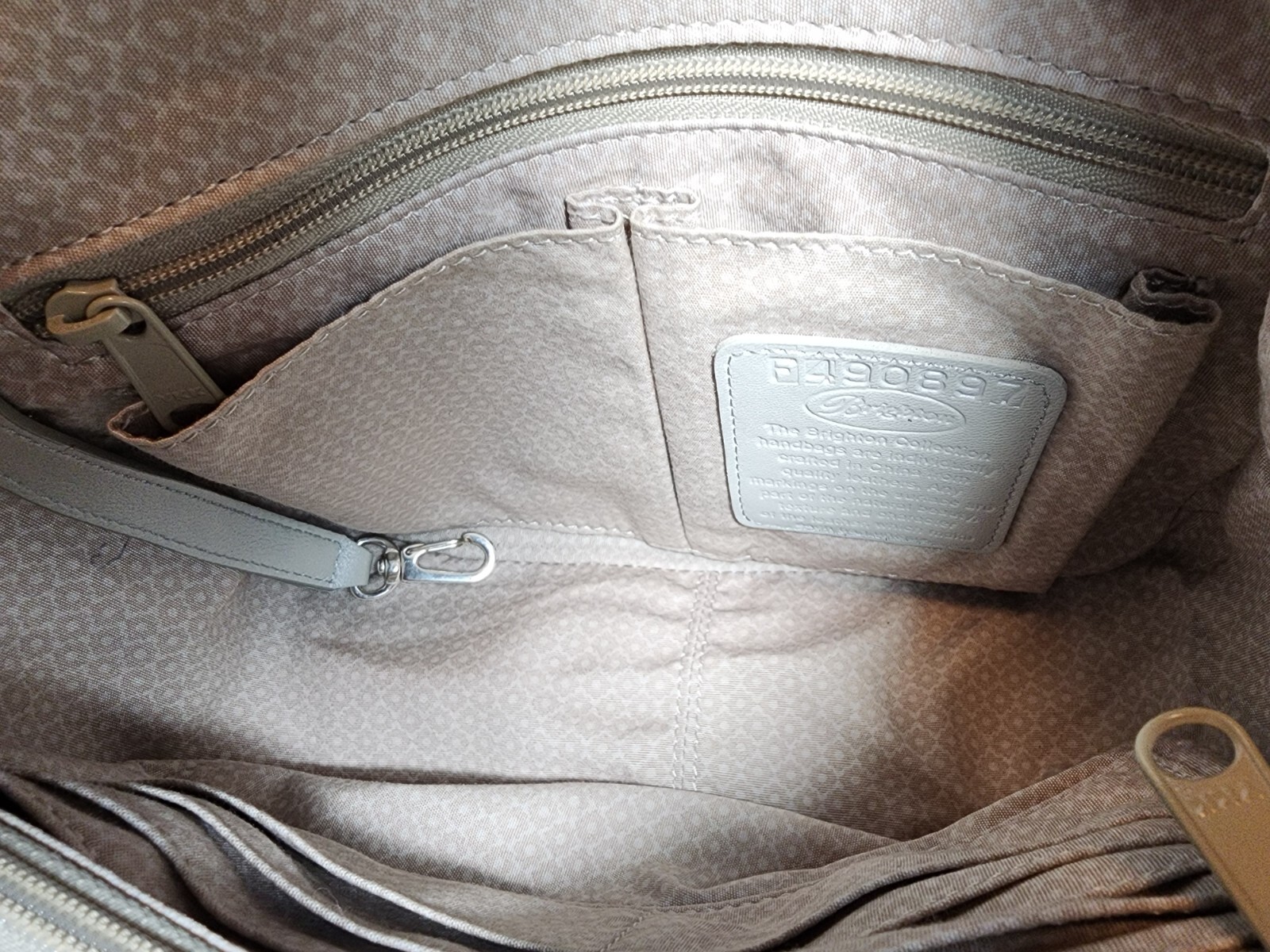 BRIGHTON YOUR BAG BLAKE BLACK ORGANIZER SHOULDER BAG HANDBAG PURSE ...