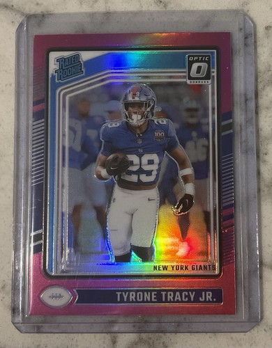 2024 OPTIC GIANTS TYRONE TRACEY JR PINK OPTIC RC | eBay