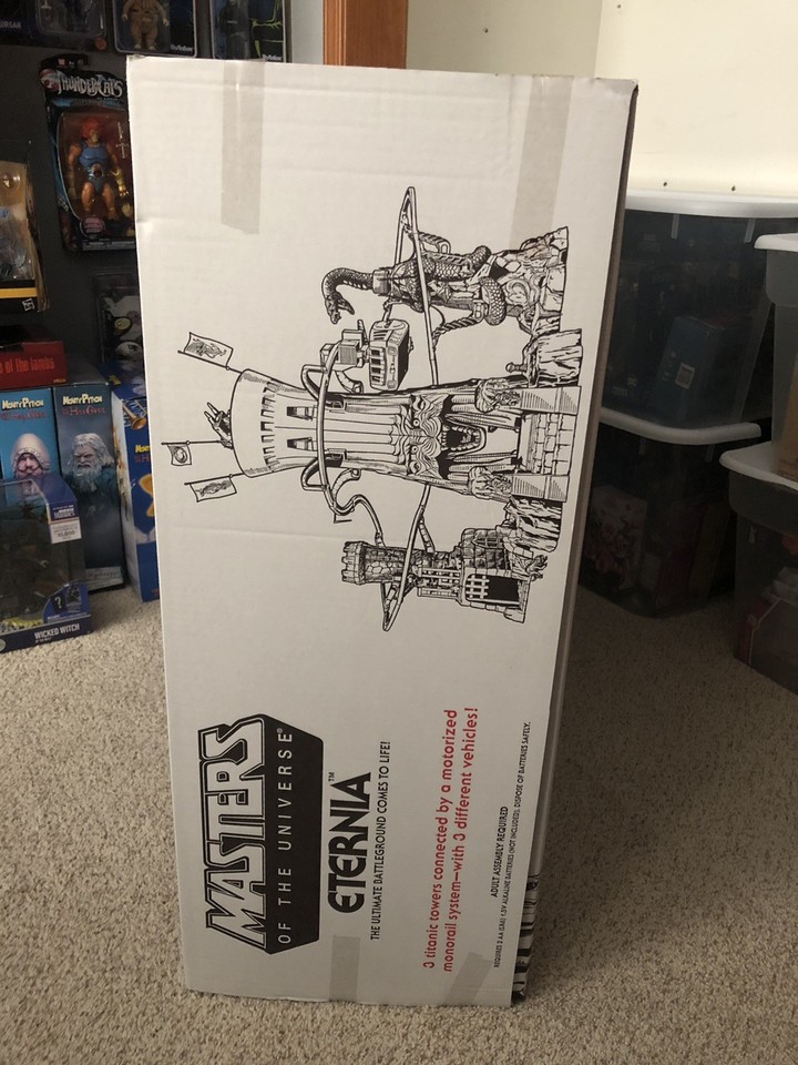 MOTU ORIGINS ETERNIA CASTLE GRAYSKULL SNAKE MOUNTAIN FRIGHT ZONE ...