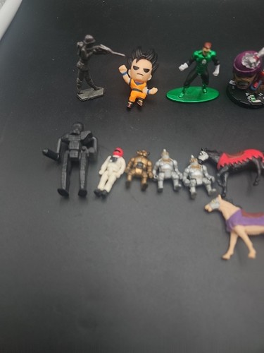 Small toy figure lot Some Vintage Random, Marvel, Dragon Ball Z Old ...