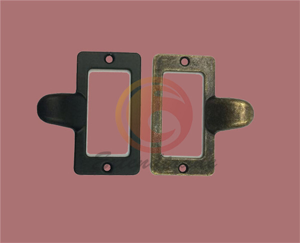 NEW 3/5PCS Antique Brass Drawer Label Pull Cabinet Frame Handle File ...