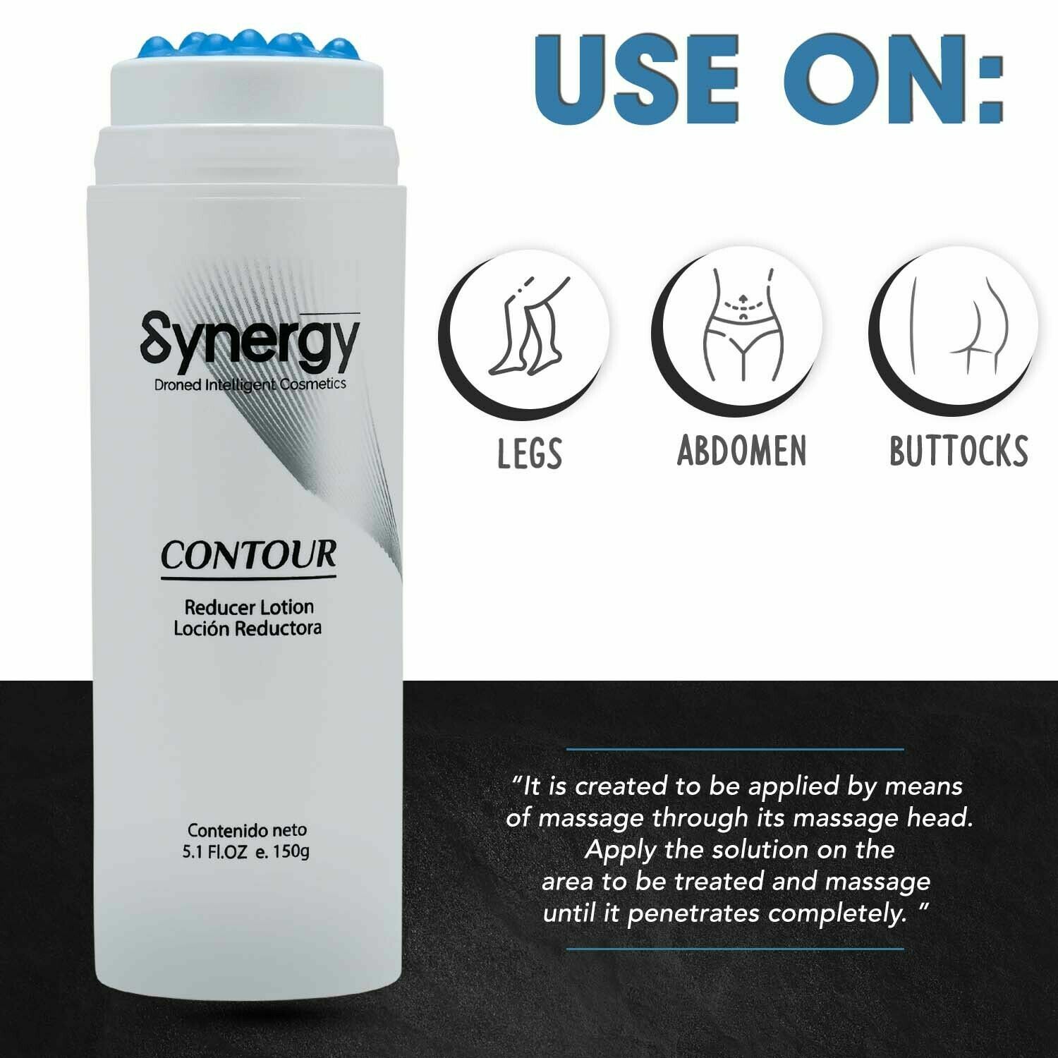 Synergy Countour Anti-cellulite & Slimming Cream Abdomen, Legs and ...