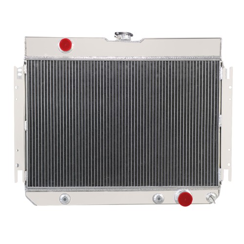 4 Row Aluminum Radiator For 1963-68 Chevy Impala L6 V8 /1964-67 EI ...