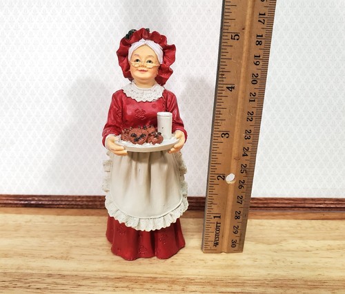 Mrs Claus Resin Figure 1:12 Scale Miniature by Houseworks Christmas ...