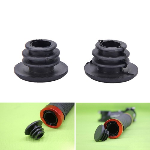 3Pair Cycle Road Bike Handlebar End Lock-On Plugs Bar Grips Caps C'WR ...