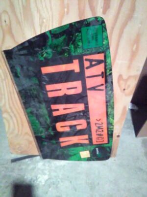 atv track arcade marquee #2 | eBay
