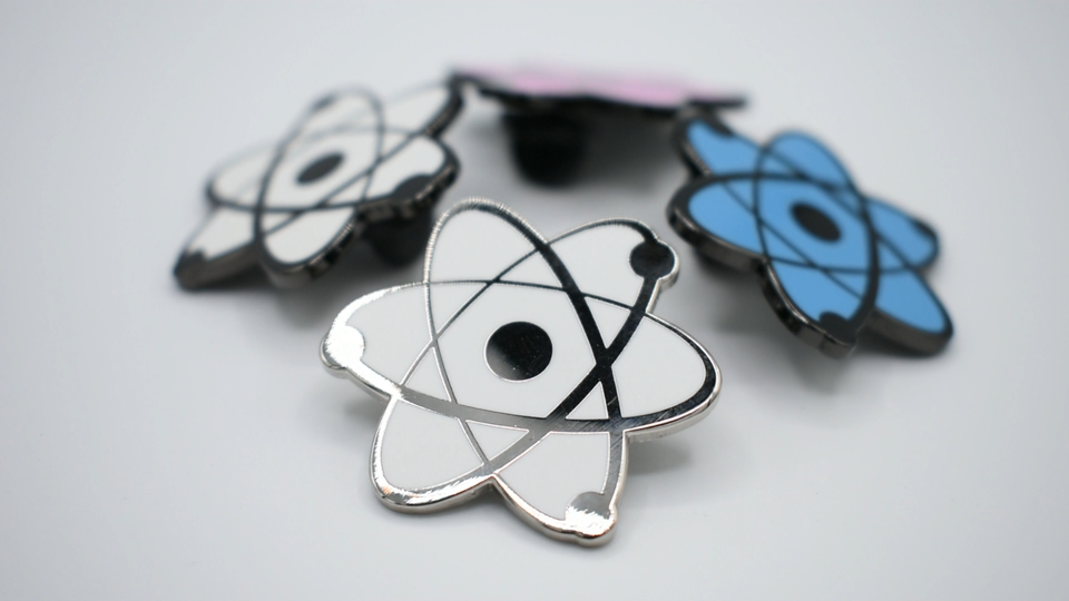 Atomic Symbol Hard Enamel Lapel Pin | eBay