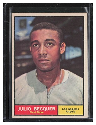 1961 Topps #329 Julio Becquer | eBay