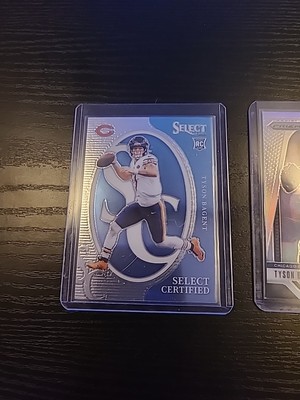Tyson Bagent Rookie Cards Chicago Bears Lot. 2023 & 2024 PRIZM, Select ...