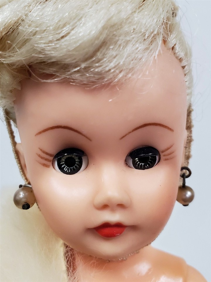 Z-780 VINTAGE 1950'S IDEAL MISS REVLON DOLL W/FUR WRAP AND HEELS! | eBay
