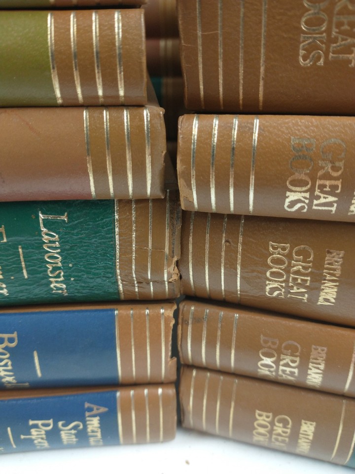 Britannica Great Books of the Western World 1952 Complete Set 1-54 1st ...