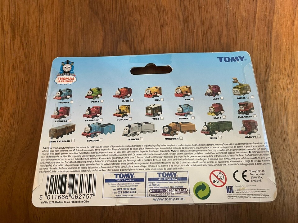 2006 Tomy THOMAS THE TANK ENGINE Murdoch Wind Up Toy MOC NEW UNOPENED ...