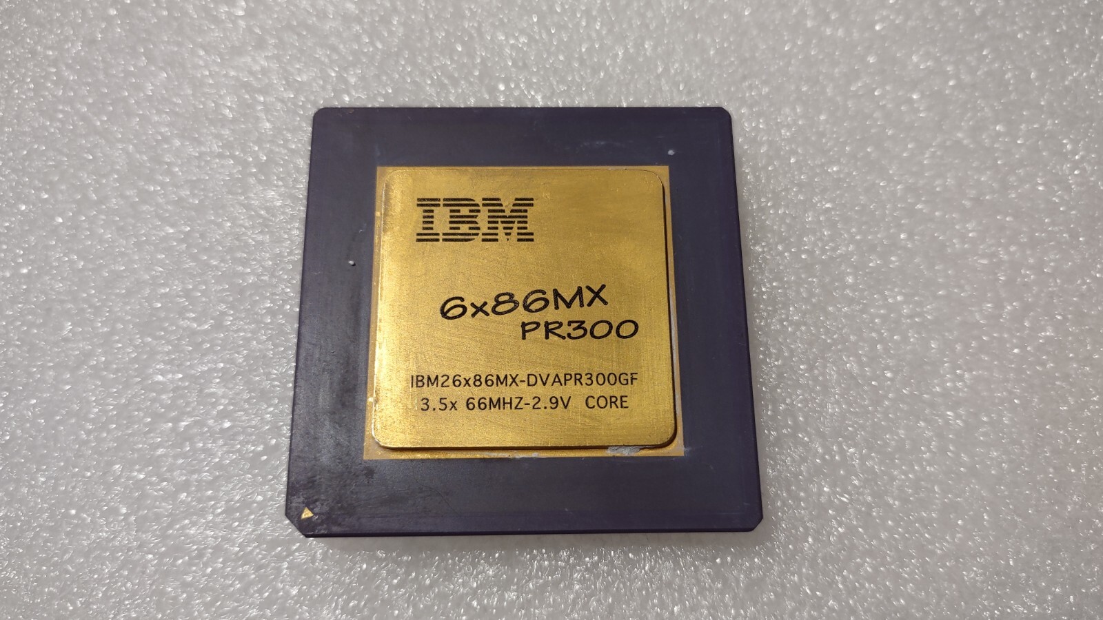 IBM+6x86MX-PR300+6x86MX+PR300+75Mhz+CPU+Socket+7+2.9V++Rare+Vintage ...
