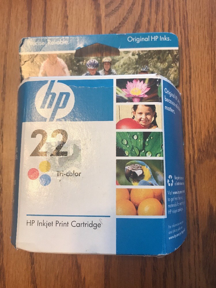 HP 22 Tri-color Inkjet Print Cartridge Ships N 24h | eBay