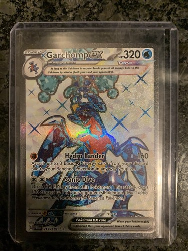 Pokémon TCG Garchomp ex Paradox Rift 219/182 Holo Ultra Rare | eBay