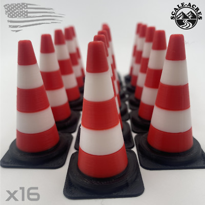 1:10 Scale RC Traffic Cones Set Crawler, Course. Set of 16 Pcs. Car ...