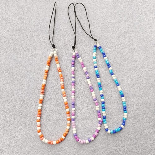 Colorful Short Phone Chain Pendant For IPhone For Samsung Huawei Xiaomi ...