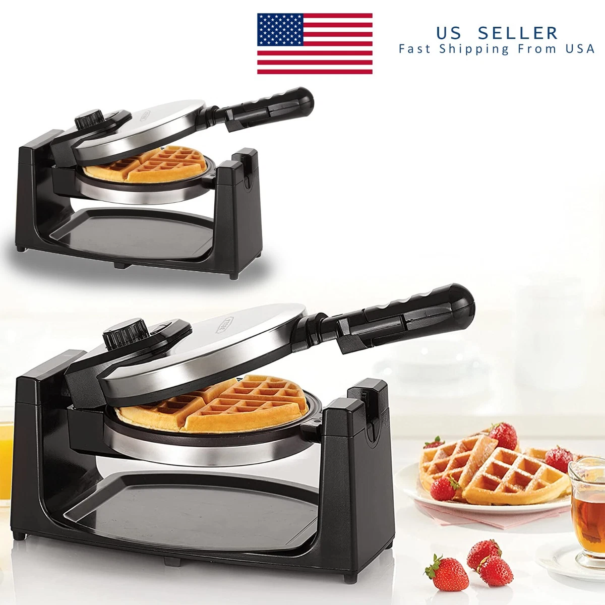 Commercial Belgian Waffle Maker