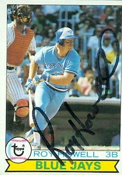 Roy Howell autographed Baseball Card (Toronto Blue Jays) 1979 Topps ...