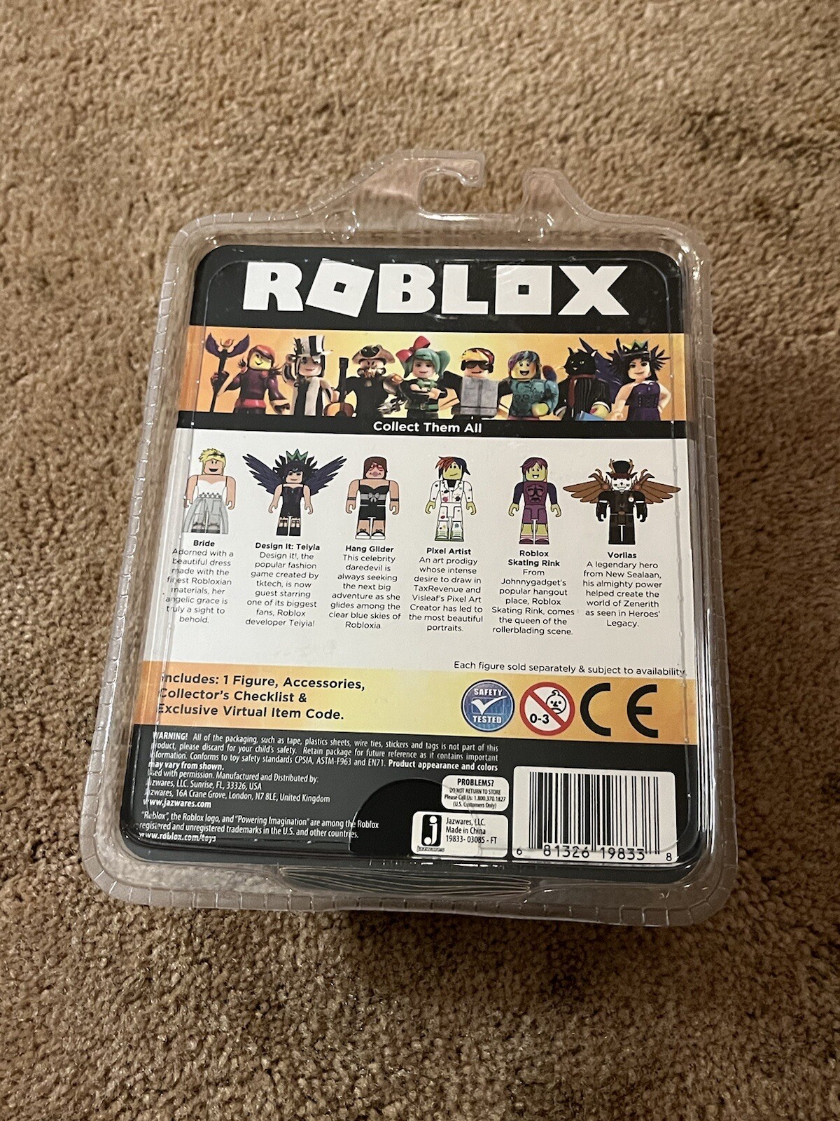 Roblox Bride Collectible Figure With Exclusive Scratch Code NIB | eBay